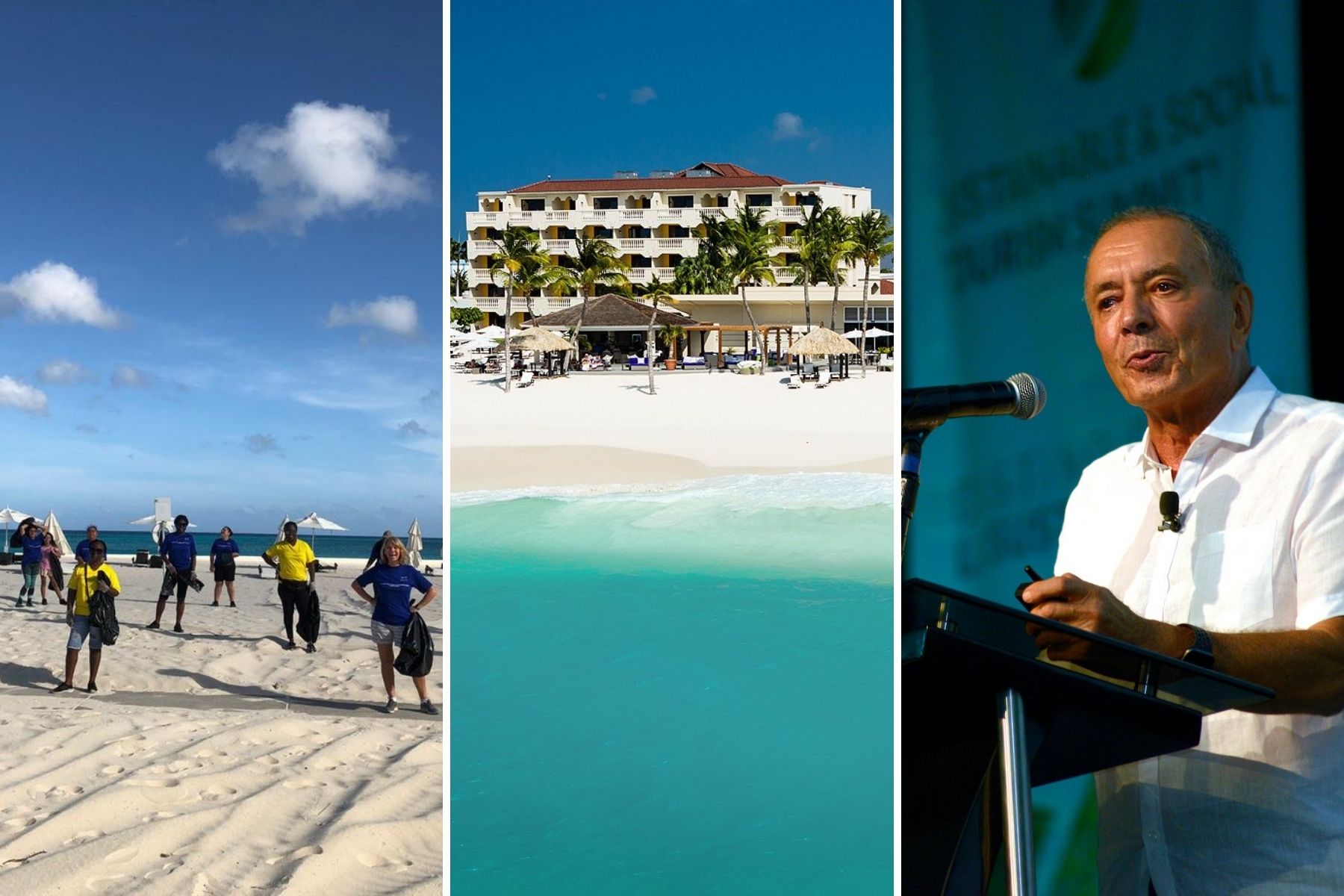 Van toeschouwer tot spreker | Bucuti & Tara Beach Resort